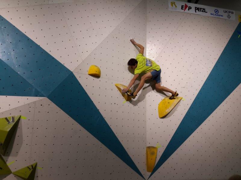 Coupe d'Europe de bloc de Graz: Iliann CHERIF en argent et Solène ...